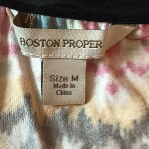 Boston Proper | Tops | Boston Proper Colorful Tank Size M | Poshmark